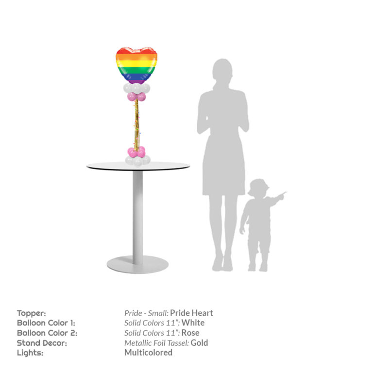 Design your own, PRIDE - Table Centerpiece - Sparky's Balloons