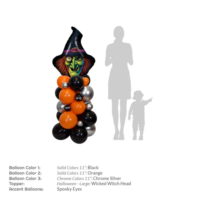 Spooky - Organic Column - Sparky's Balloons