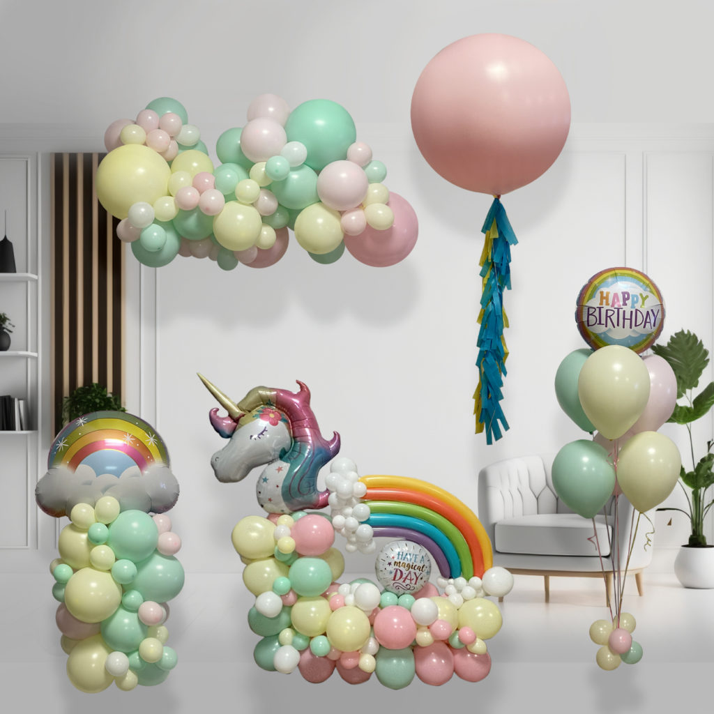 Unicorn Rainbow Package Four - Sparky's Balloons