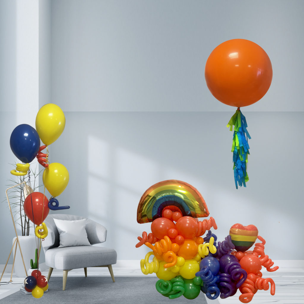 Rainbow - Intimate Package 2 - Sparky's Balloons