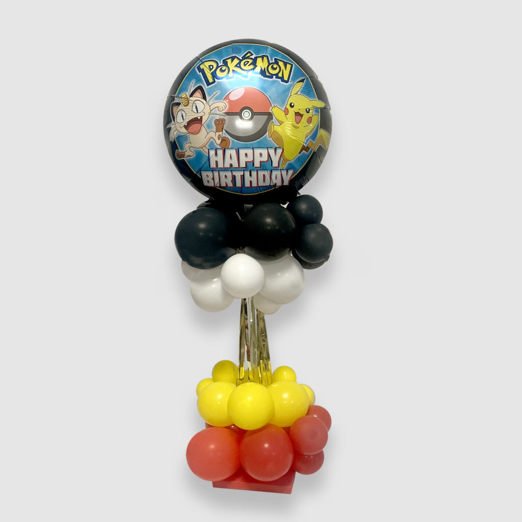 Pokemon Table Centerpiece – Sparky's Balloons