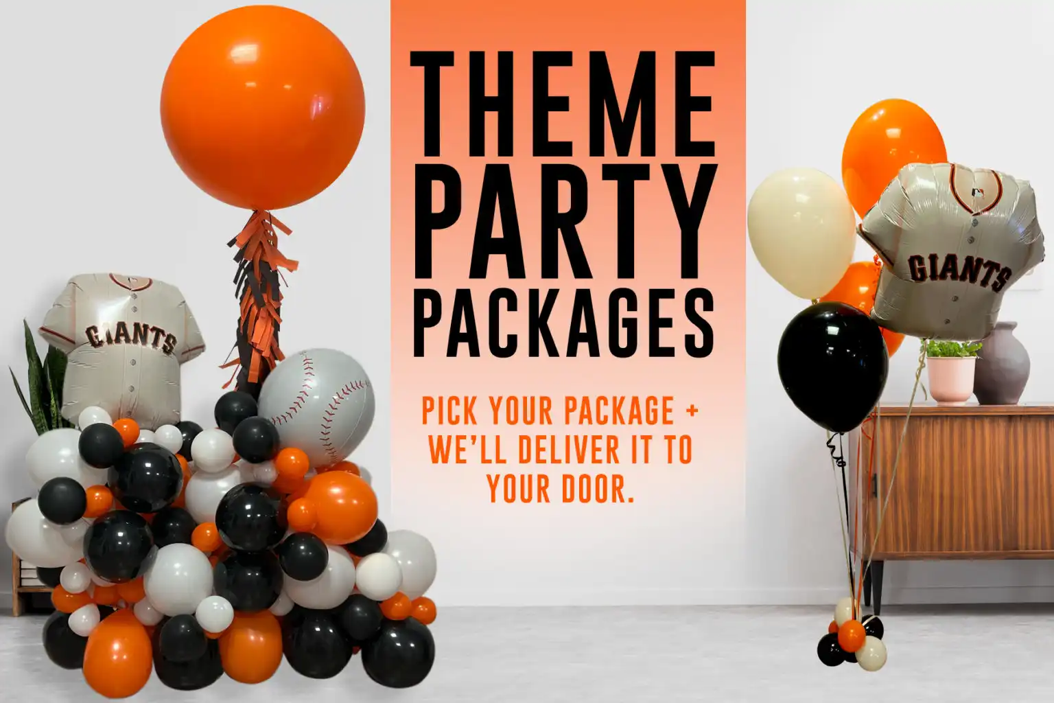 Party Themes - Sparky's Balloons